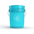 【CARBON COLLECTIVE（カーボンコレクティブ）】Clear Teal Detailing Bucket｜クリアバケツ